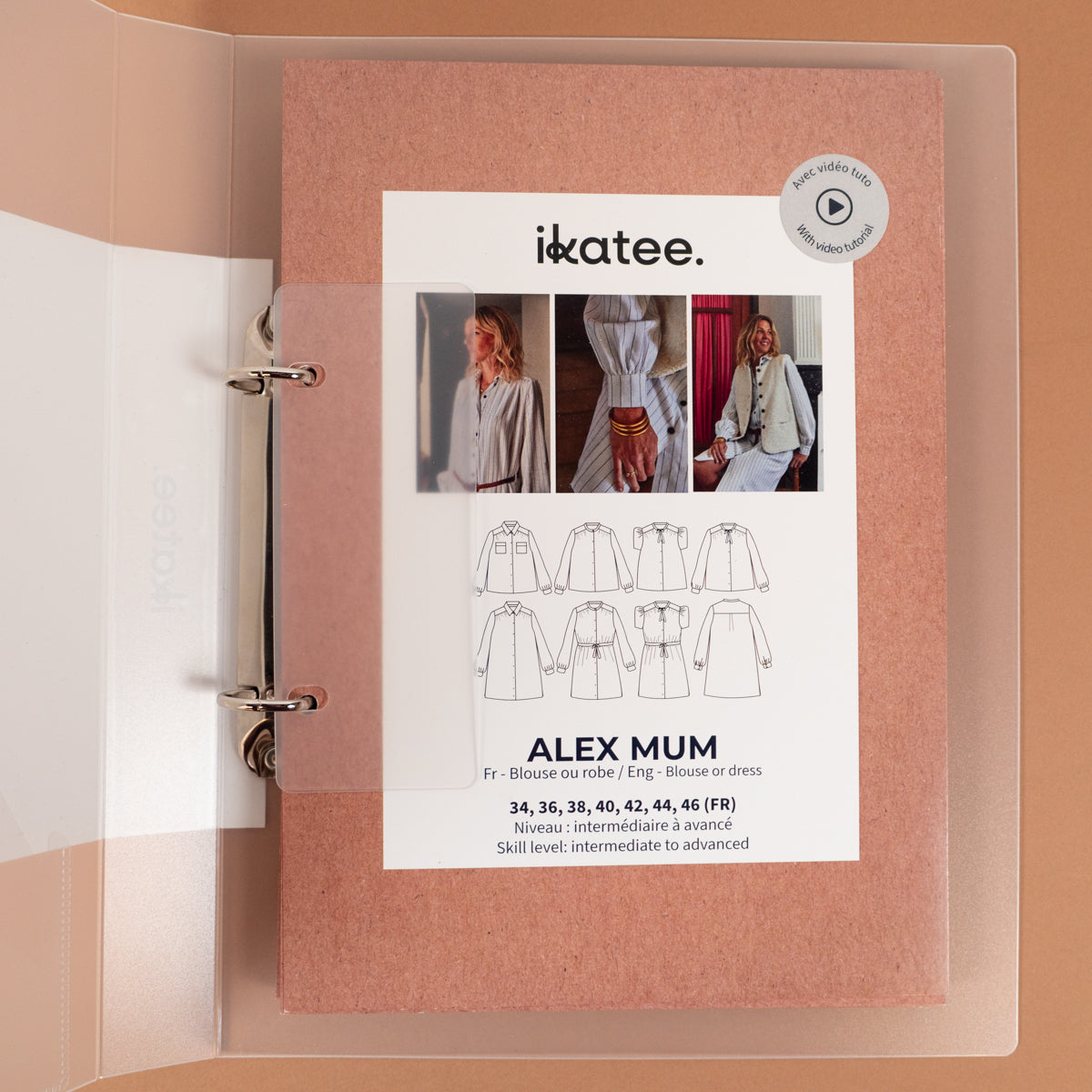 Binder sheets - Women's patterns – Ikatee sewing patterns